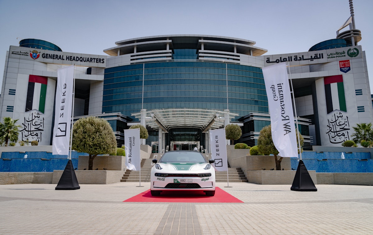 Dubai Police Integrates ZEEKR EVs to its Elite Fleet of Vehicles in ...