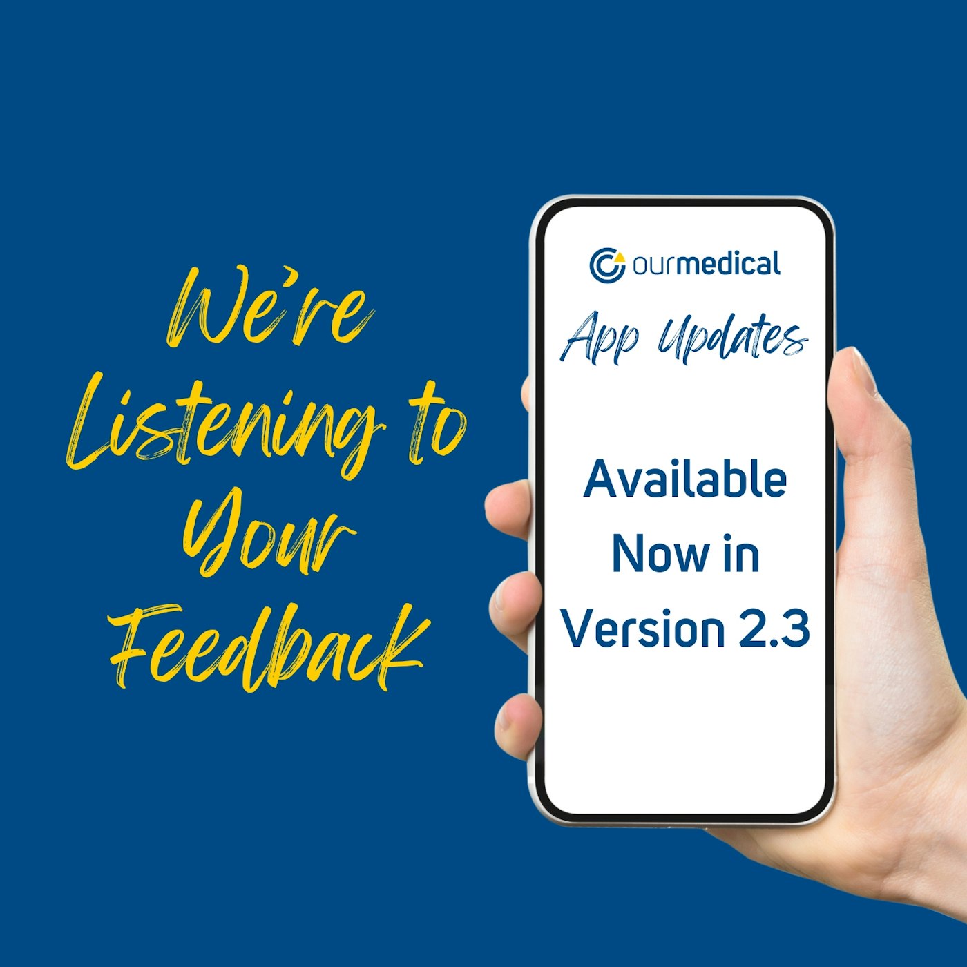 Exciting New Features in the Our Medical App Exciting New Features in the Our Medical App