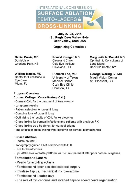 Dr. George O. Waring IV, MD FACS will serve on the Organizing Committee ...
