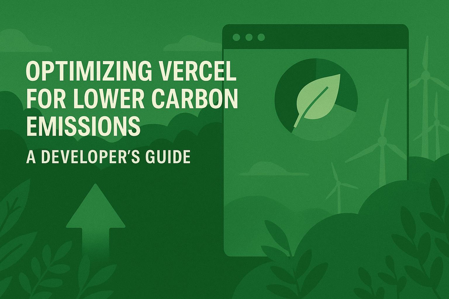 Nachhaltige Vercel-Deployments: Developer-Guide zur CO₂-Reduktion