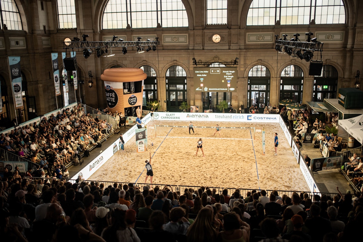 Grasshopper Cup und EMMI CAFFÈ LATTE Beachvolley-Tour, Zurich
