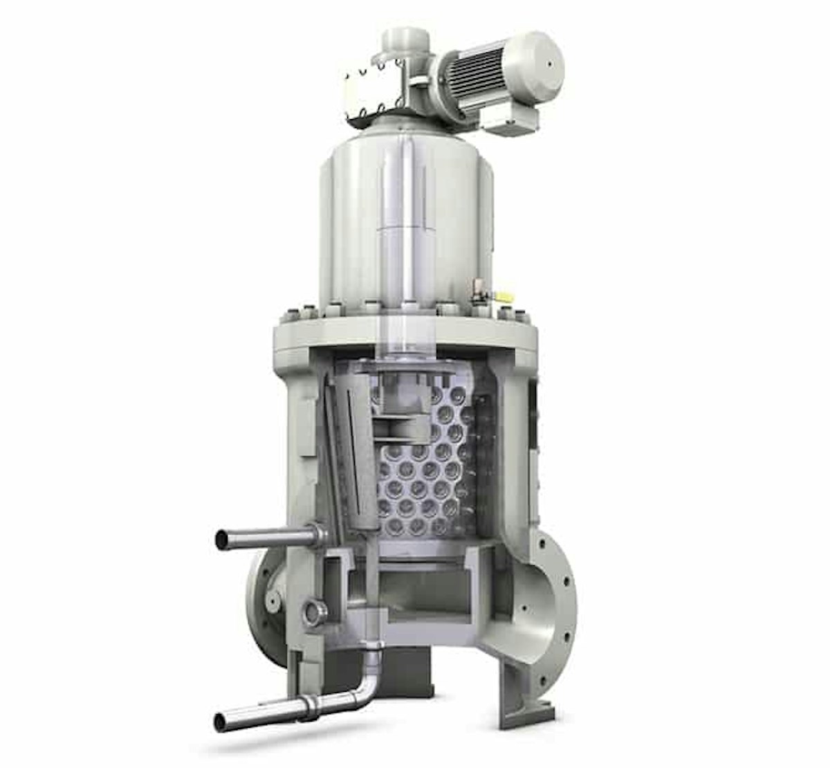 S. P. Kinney Model AP Automatic Self-Cleaning Strainer