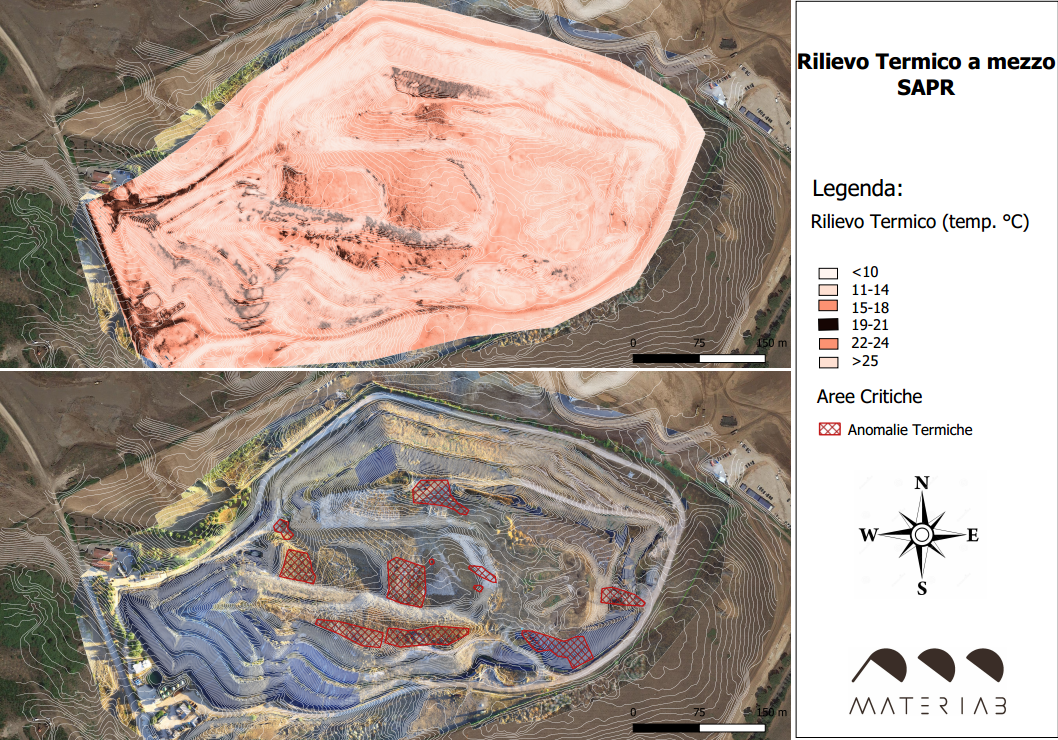 Rilievo termografico, aerofotogrammetrico e LiDAR a mezzo SAPR | Materia3