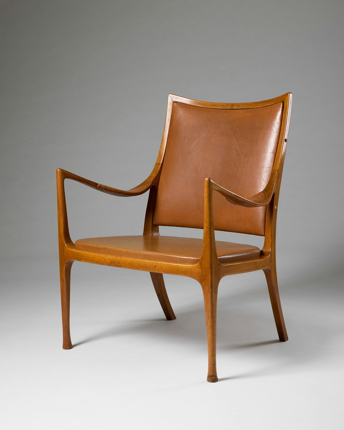 Easy chair designed by Hans Asplund, 1955