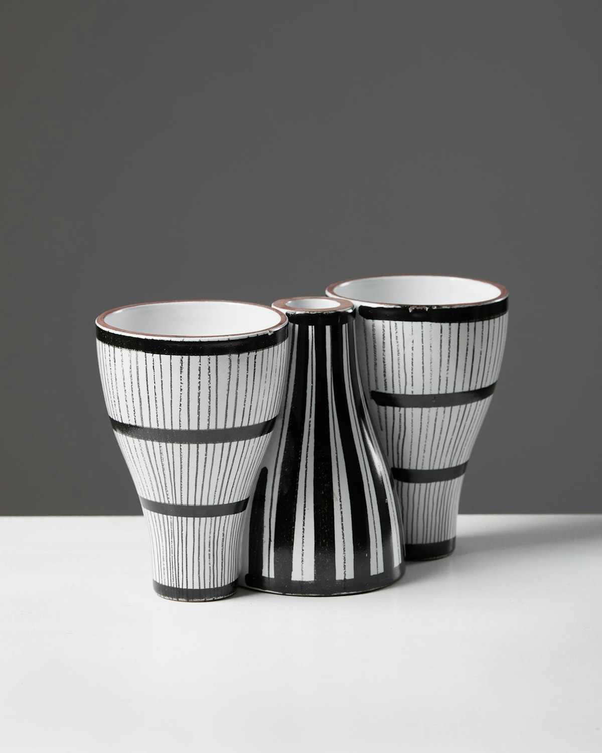 Vase 'Snurran' designed by Stig Lindberg, Sweden, 1940s