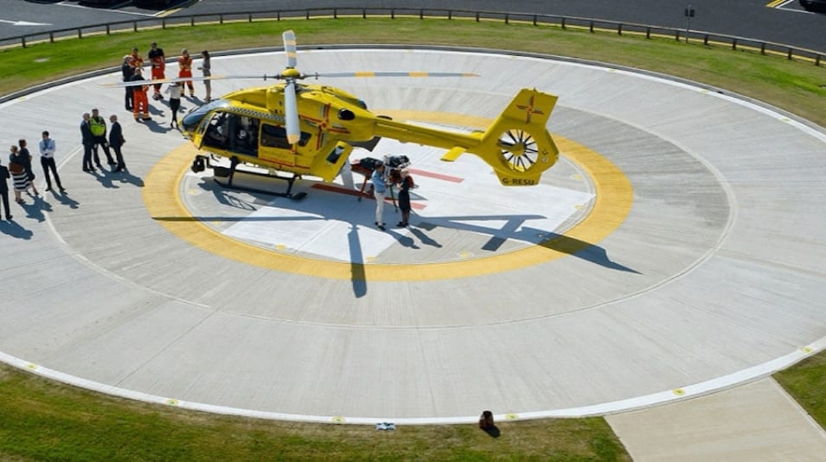 Helipads for hospitals!