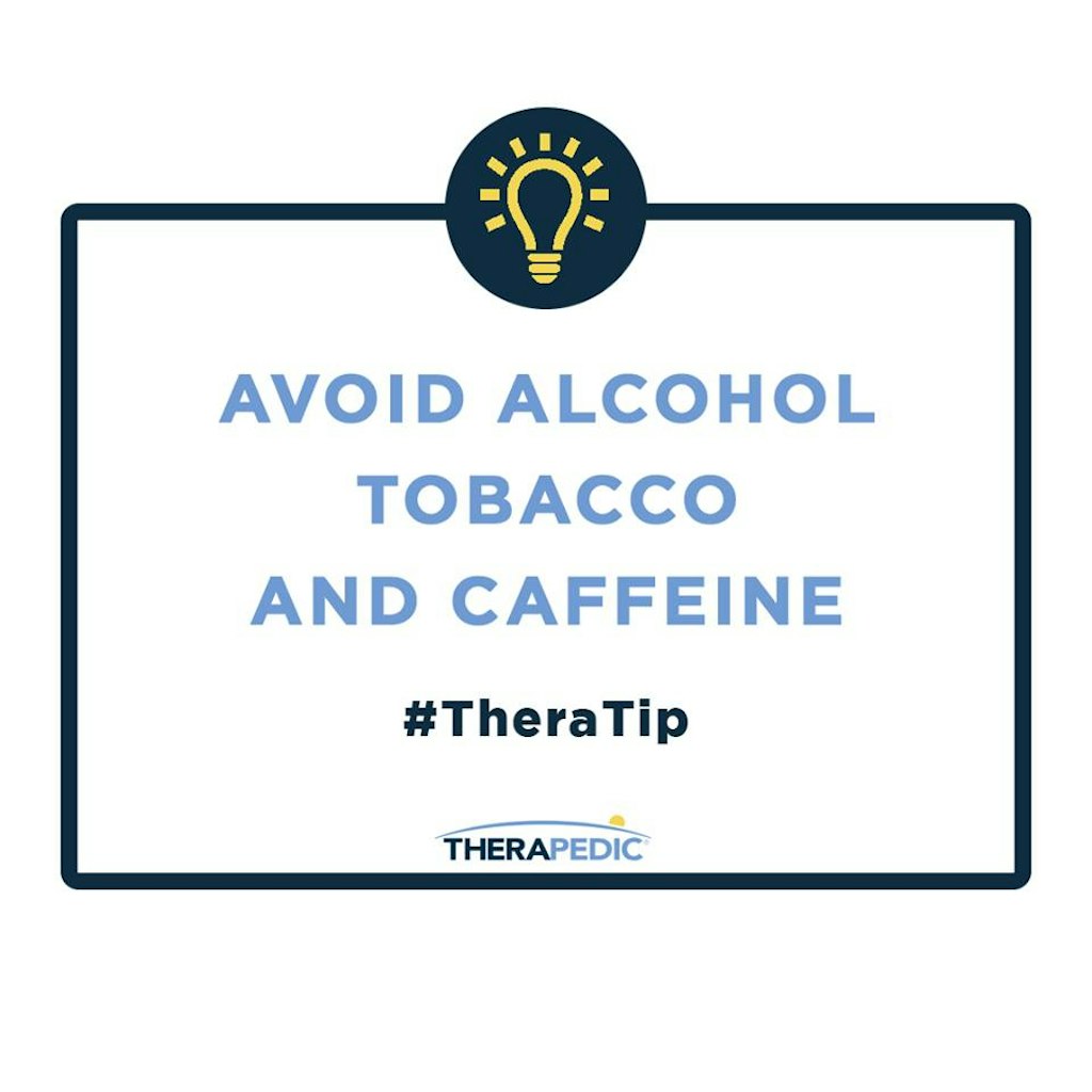 Therapedic | Blog - #TheraTips- Alcohol, tobacco and caffeine… - Therapedic