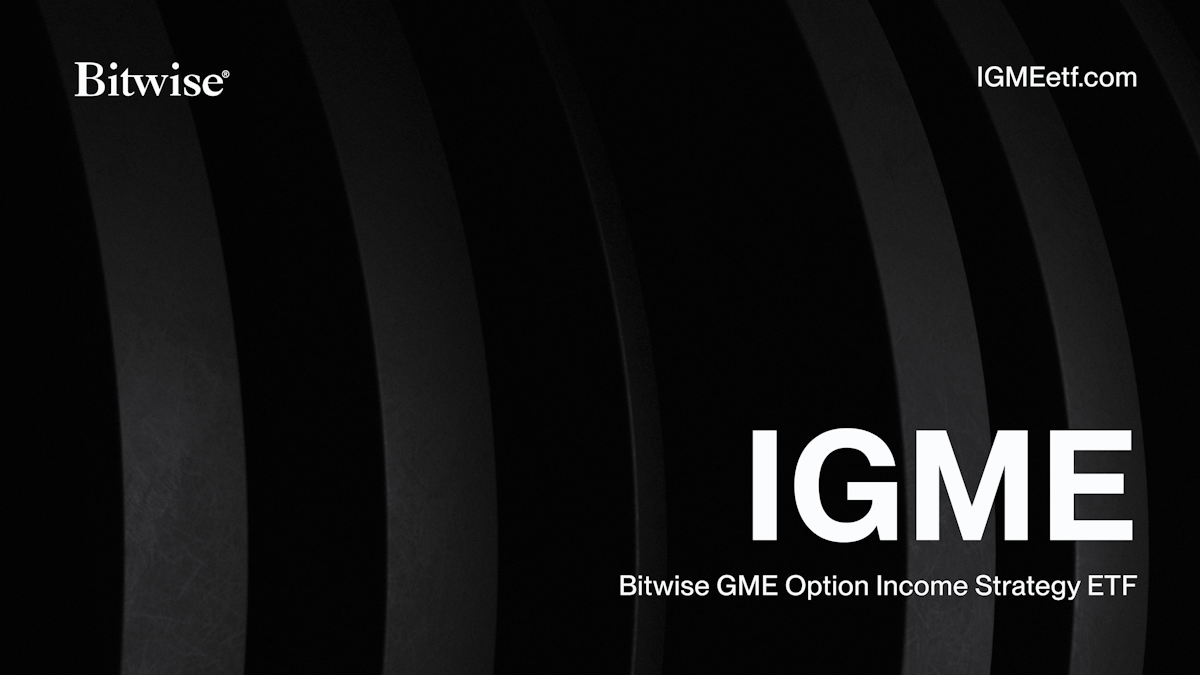 IGME - Bitwise GME Option Income Strategy ETF
