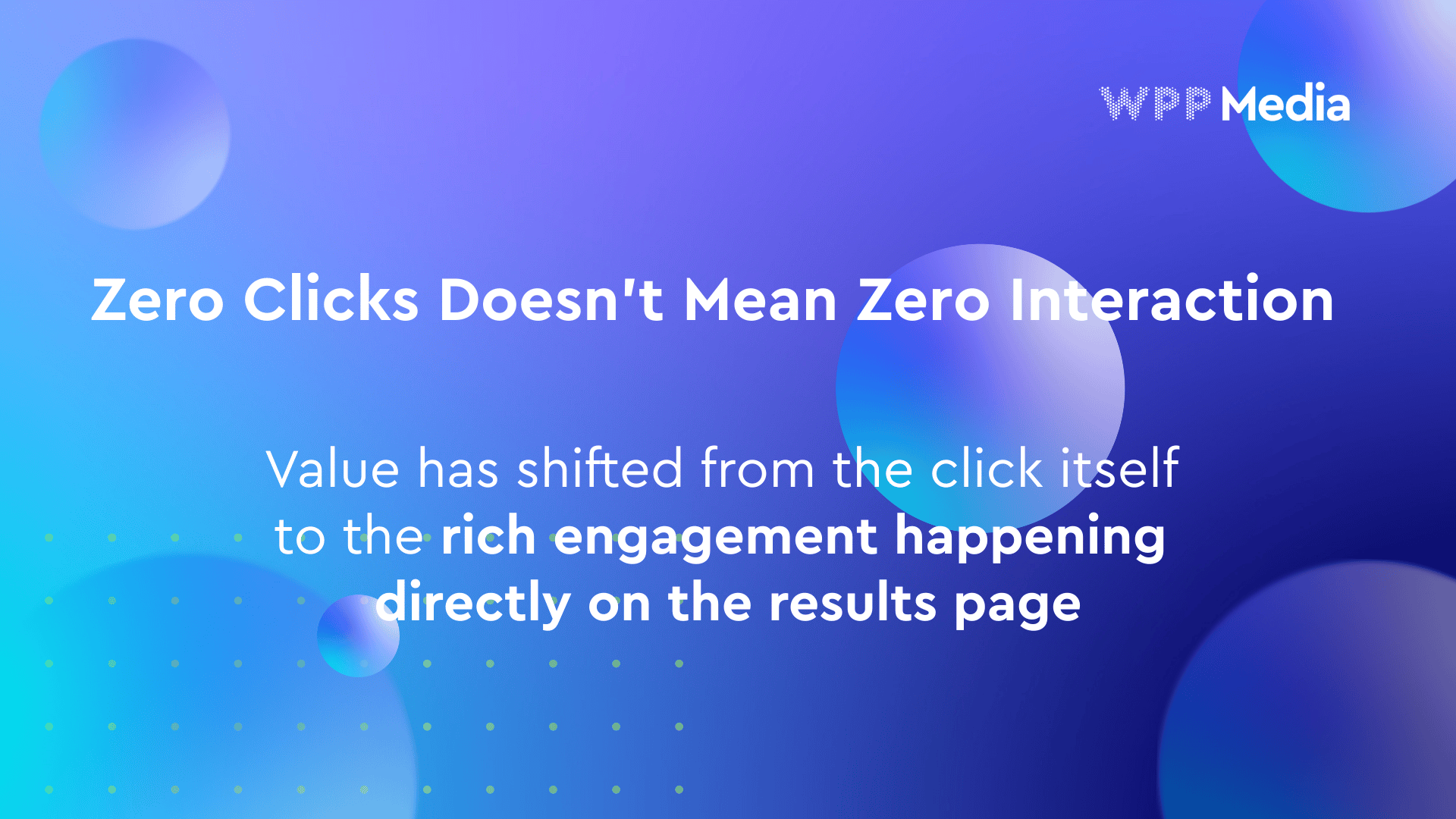 The Zero-Click World is a Brand Opportunity | WPP Media