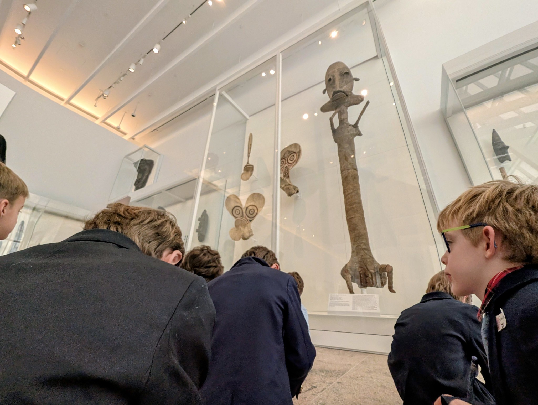 Second Graders' Visit to The Met Inspires World Cultures Art Project