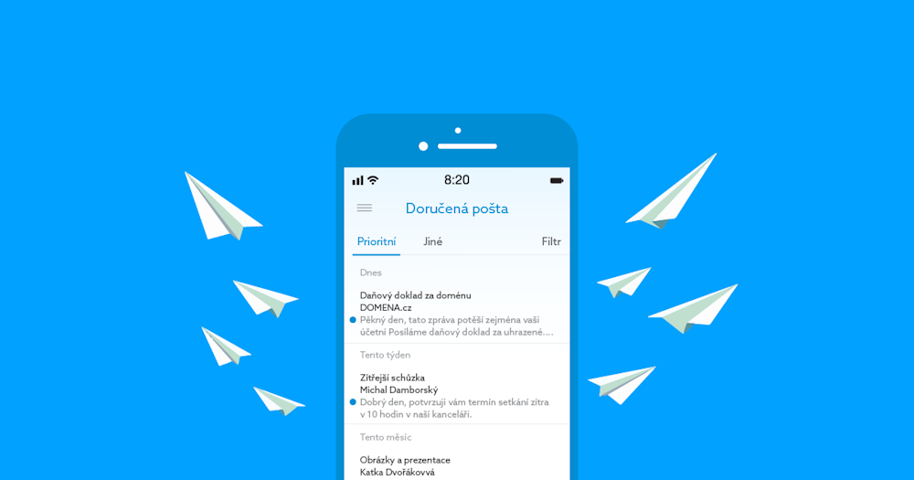 DOMENA.cz | Profi e-mail na vaší doméně