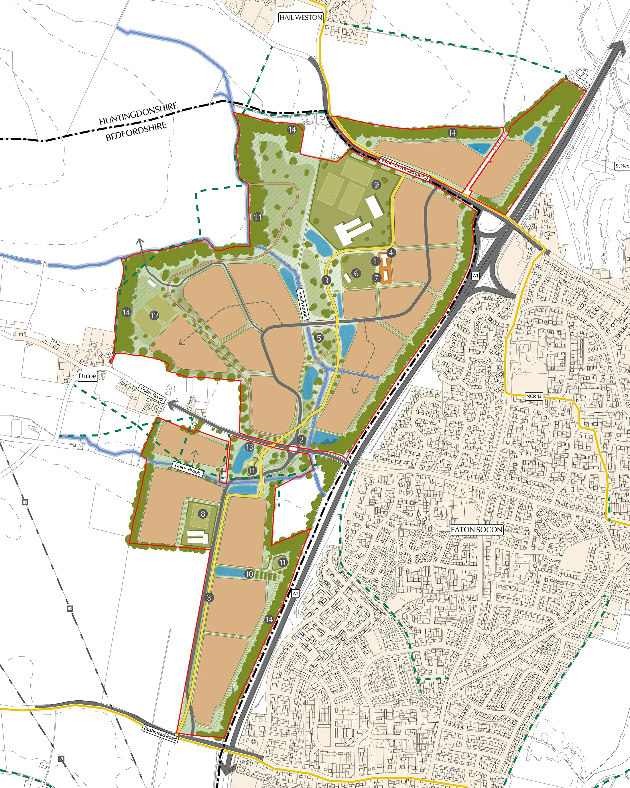 Option secured for Eaton Bank in Bedfordshire