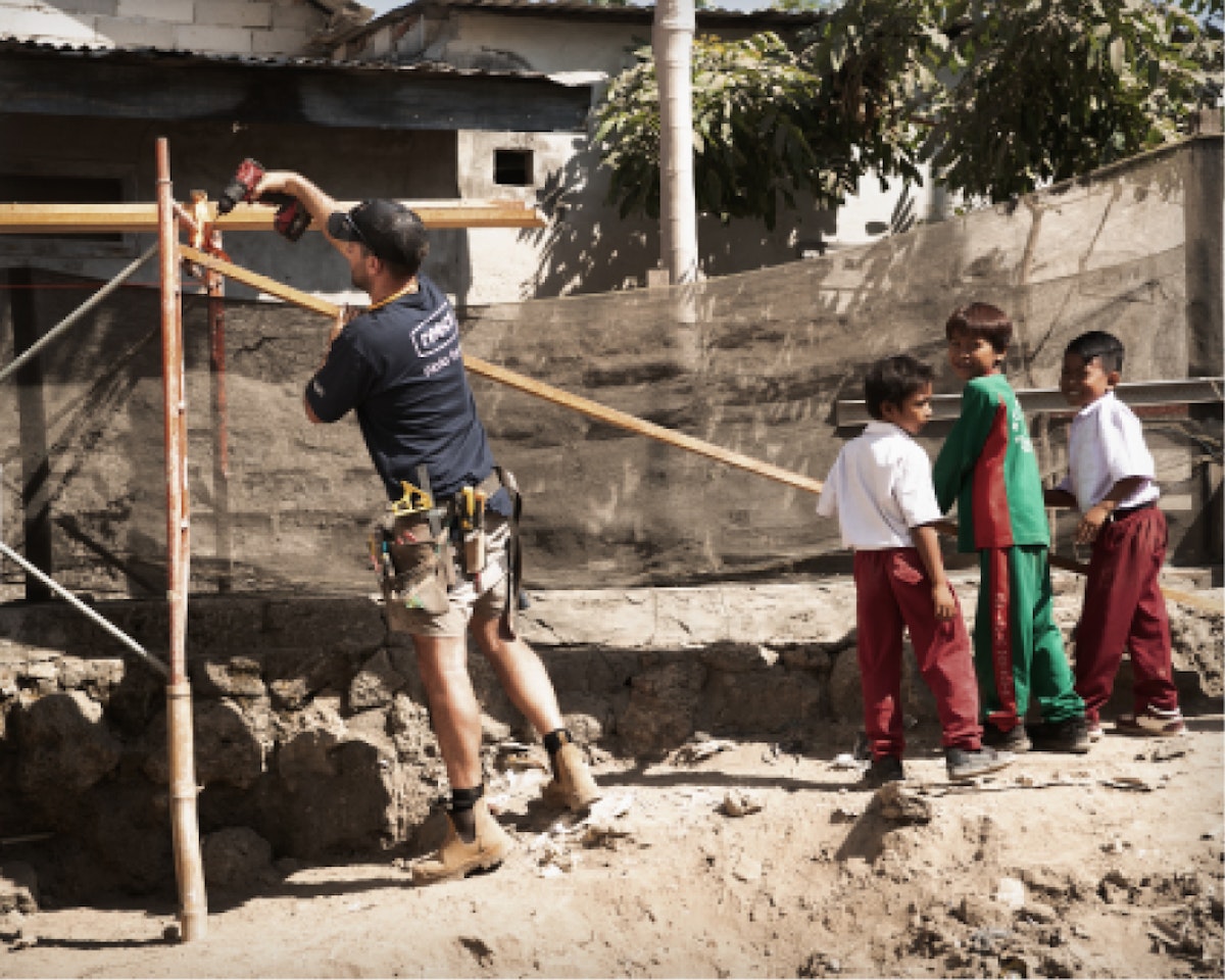 Reece Foundation | Working with tradies for a better world