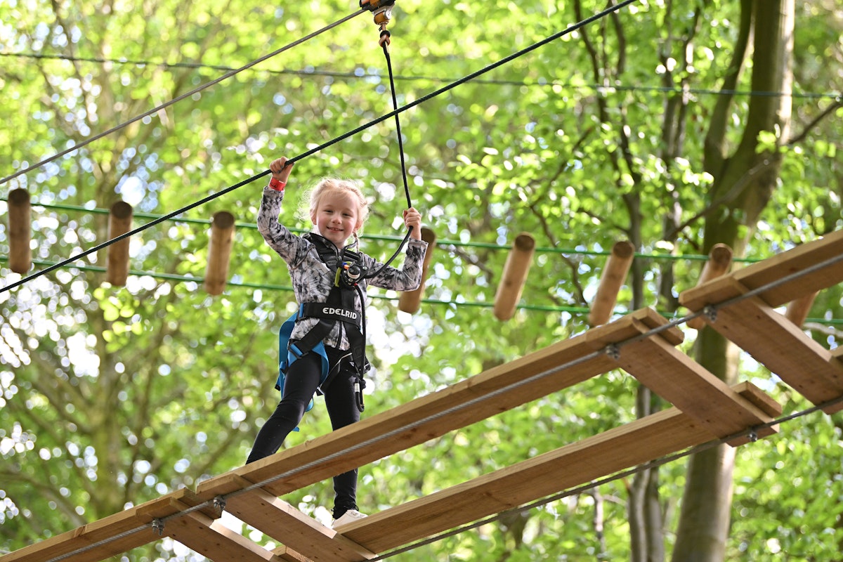 Treetop Adventure Thetford | Kids’ Entry-Level High Ropes