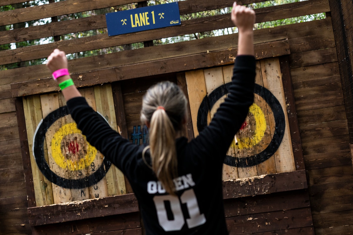 Axe Throwing | Go Ape – Outdoor Hatchet Fun