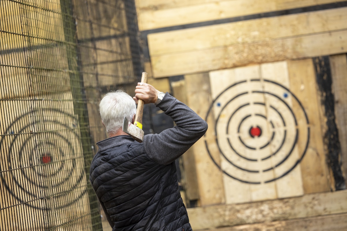 Axe Throwing Aberfoyle | Go Ape Adventure for Adults