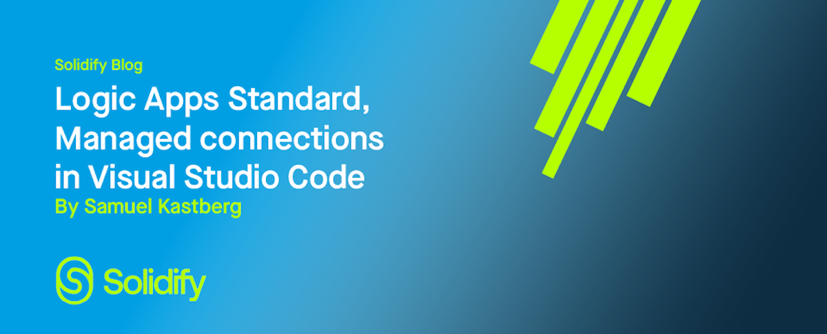 Managed connections in Visual Studio Code Solidify