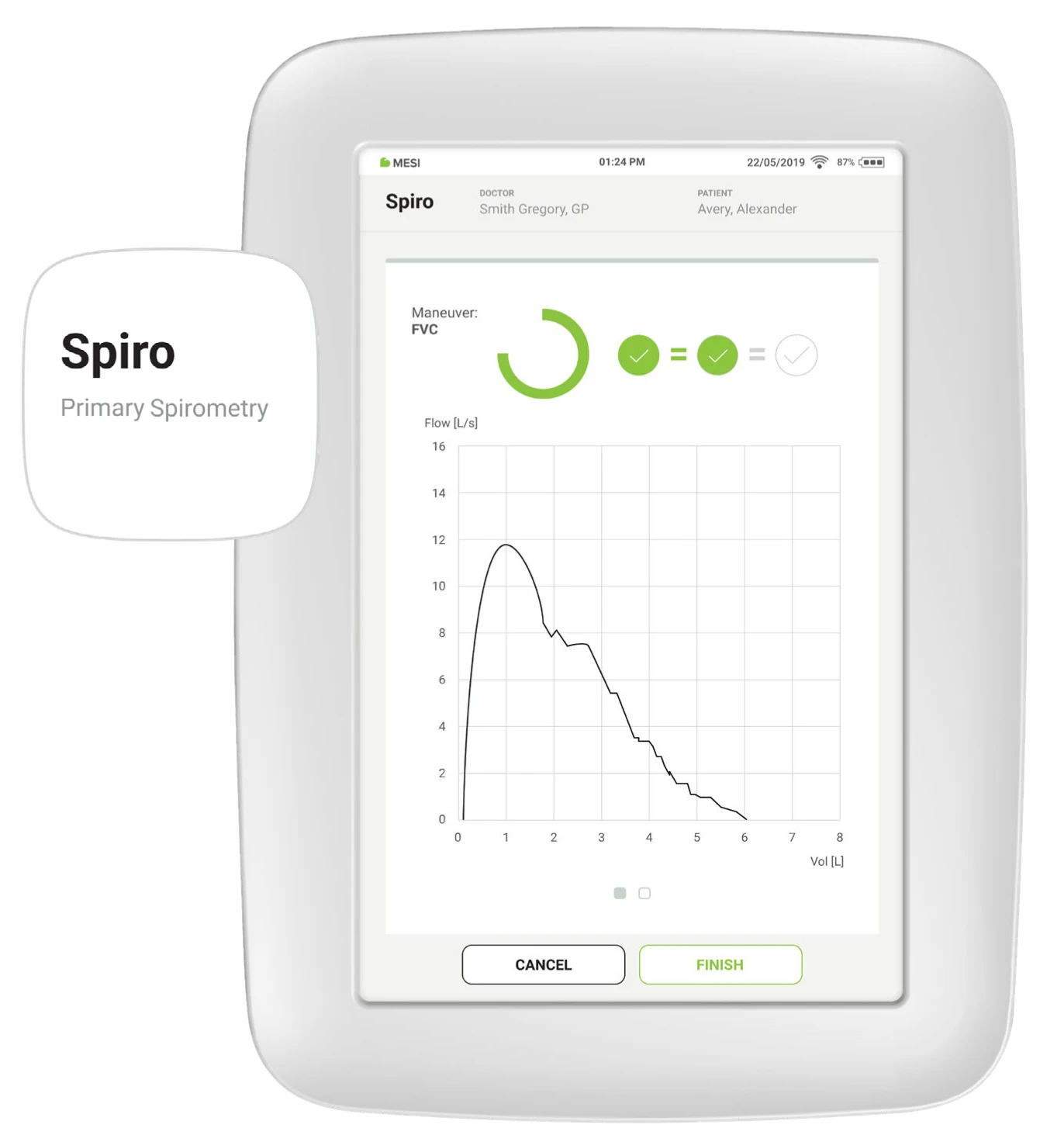 A comparison of different spirometry devices