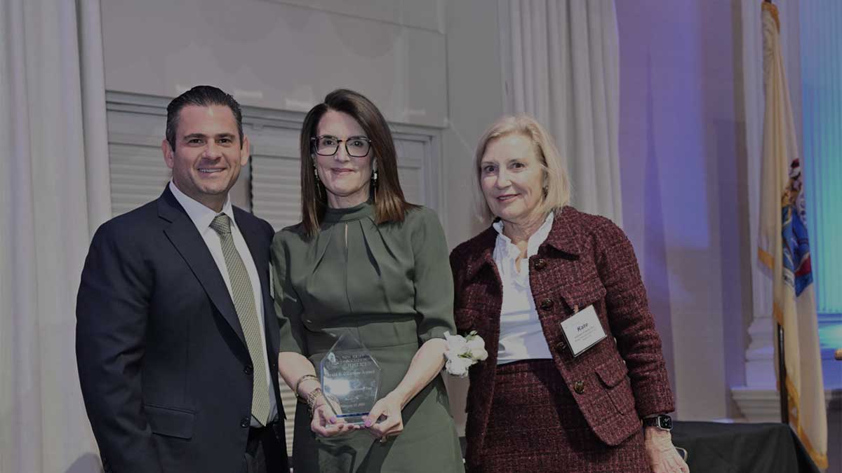 Giordano Honored with NJAJ Gerald B. O'Connor Award