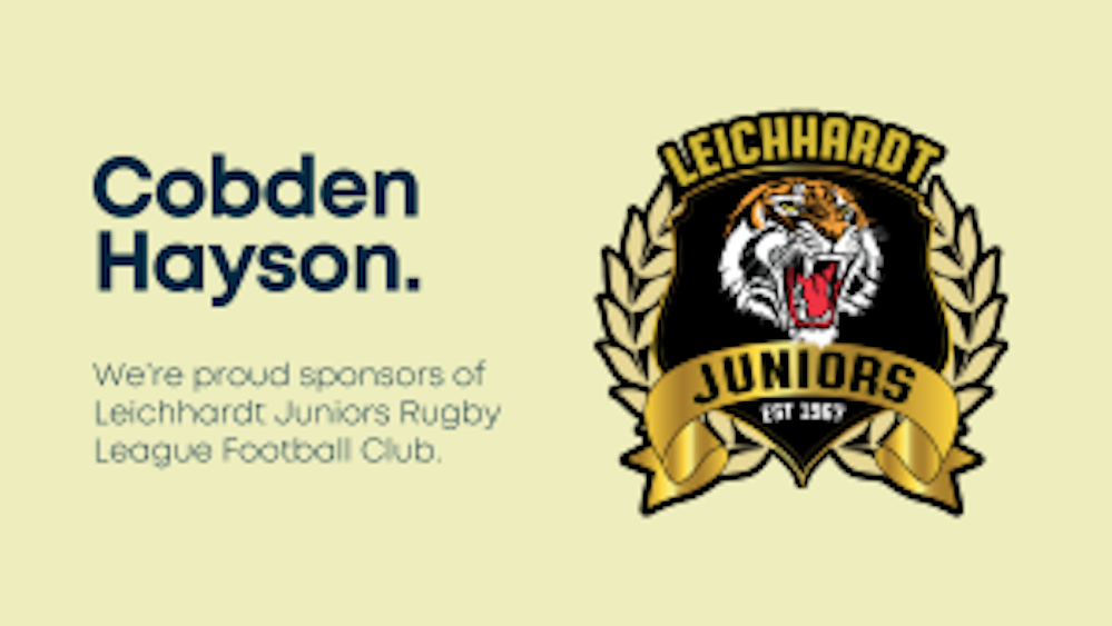 Proudly backing the Leichhardt Juniors for an epic 2025 season ...
