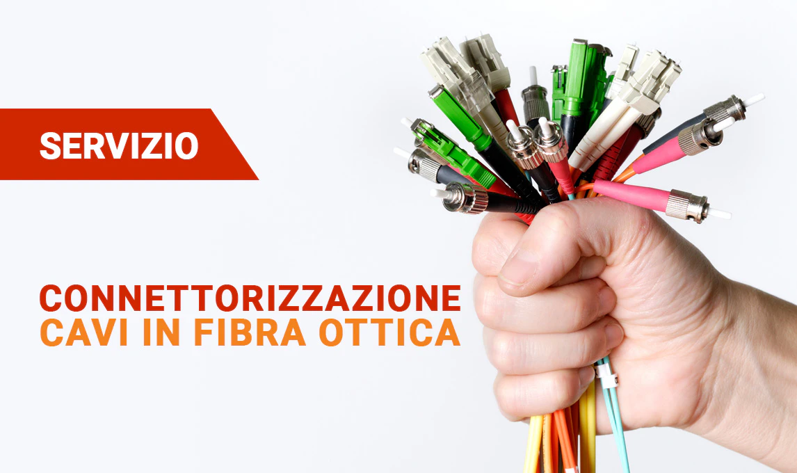 Connettorizzazione dei cavi in fibra ottica