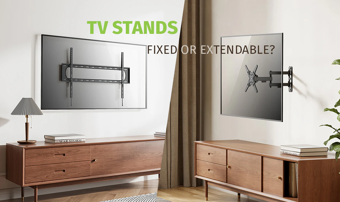TV stands: better a fixed or adjustable model?