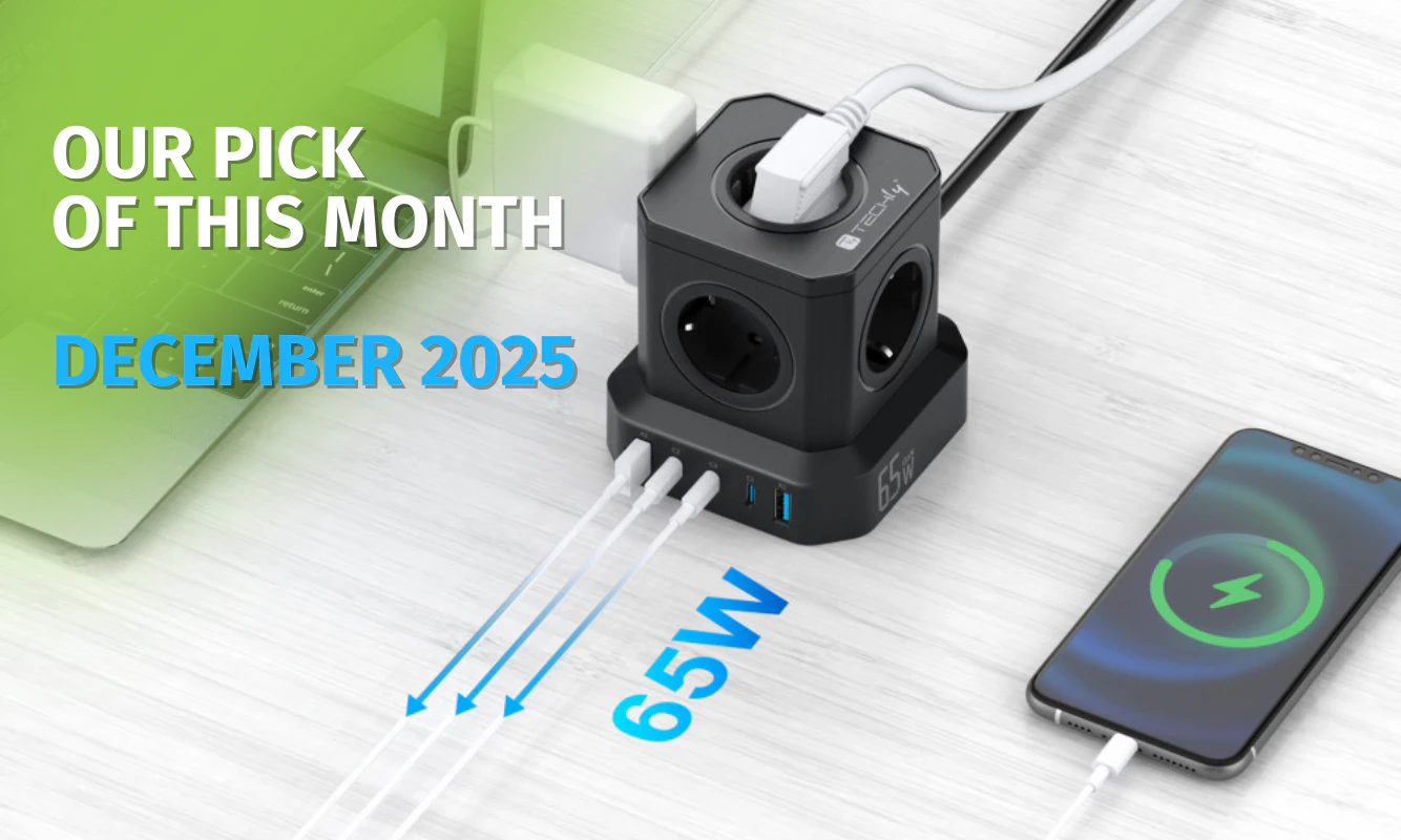 Desk Power Strip: the most powerful and compact