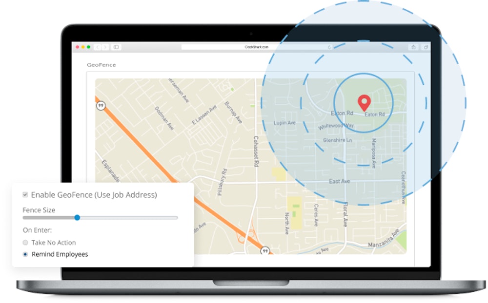 GeoFence Time Tracking App for Mobile Workforce | ClockShark