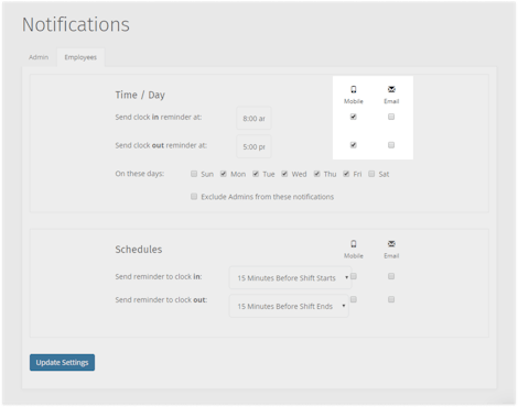 Timesheet Reminders for Mobile Workforce | ClockShark
