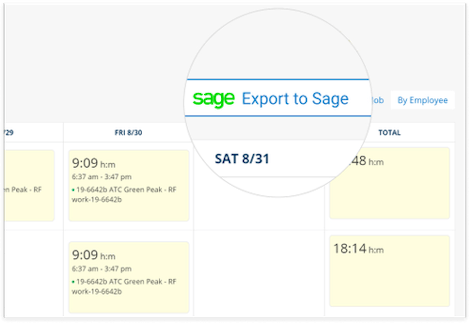 Sage Time Tracking Integration | ClockShark