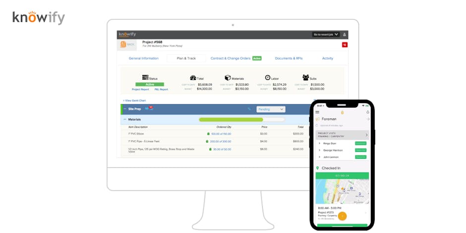 Knowify Review - Construction Management System