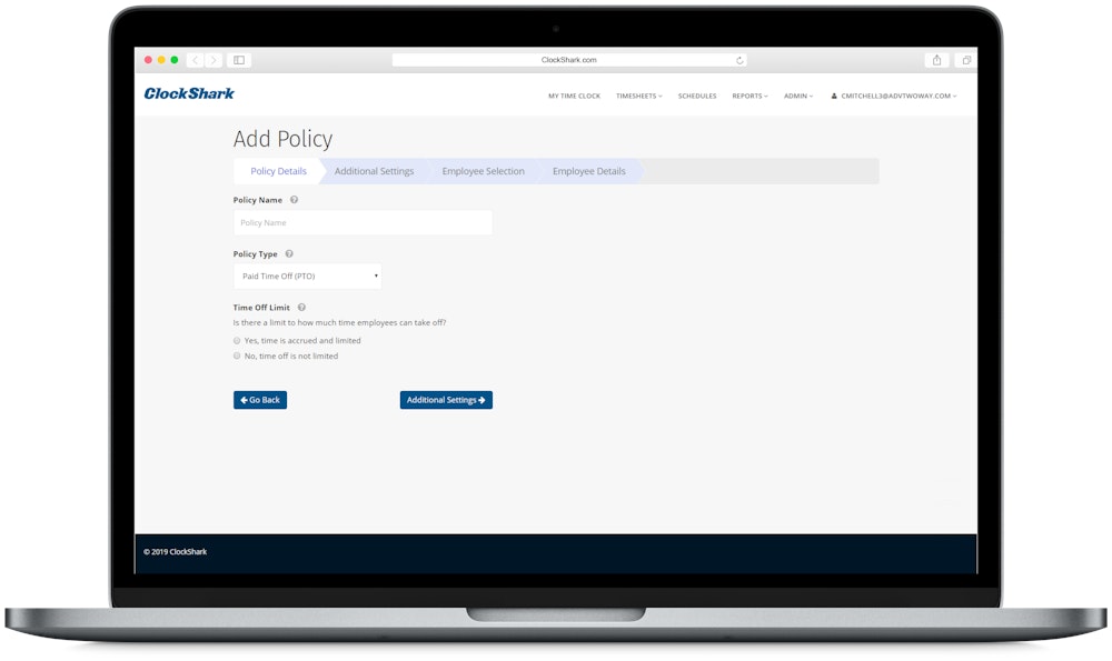 Employee Time Off & Sick Leave Software | ClockShark