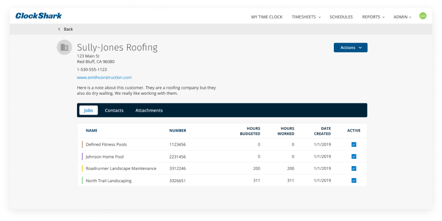 Introducing‌ ‌ClockShark’s‌ ‌Newest‌ ‌ Feature:‌ ‌Customer‌ ‌Management‌