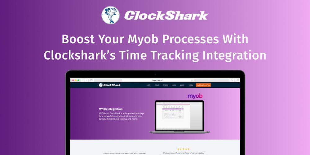MYOB Time Tracking Integration | ClockShark