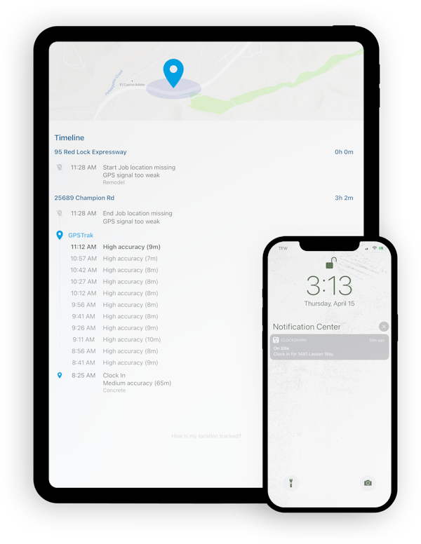 GPS Time Clock for Employee Location Tracking | ClockShark