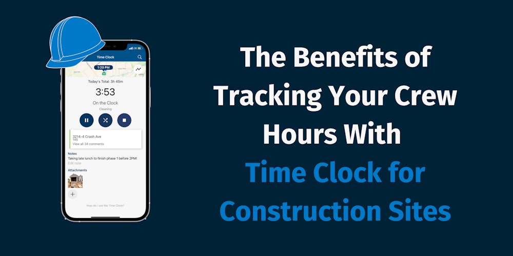 Track Crew Hours with Construction Site Time Clock