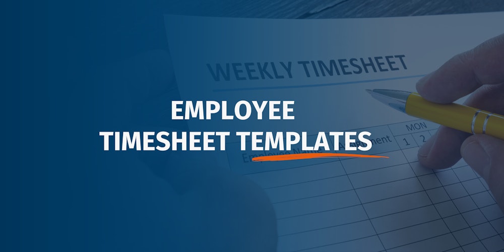 Free Employee Timesheet Templates ⏱️