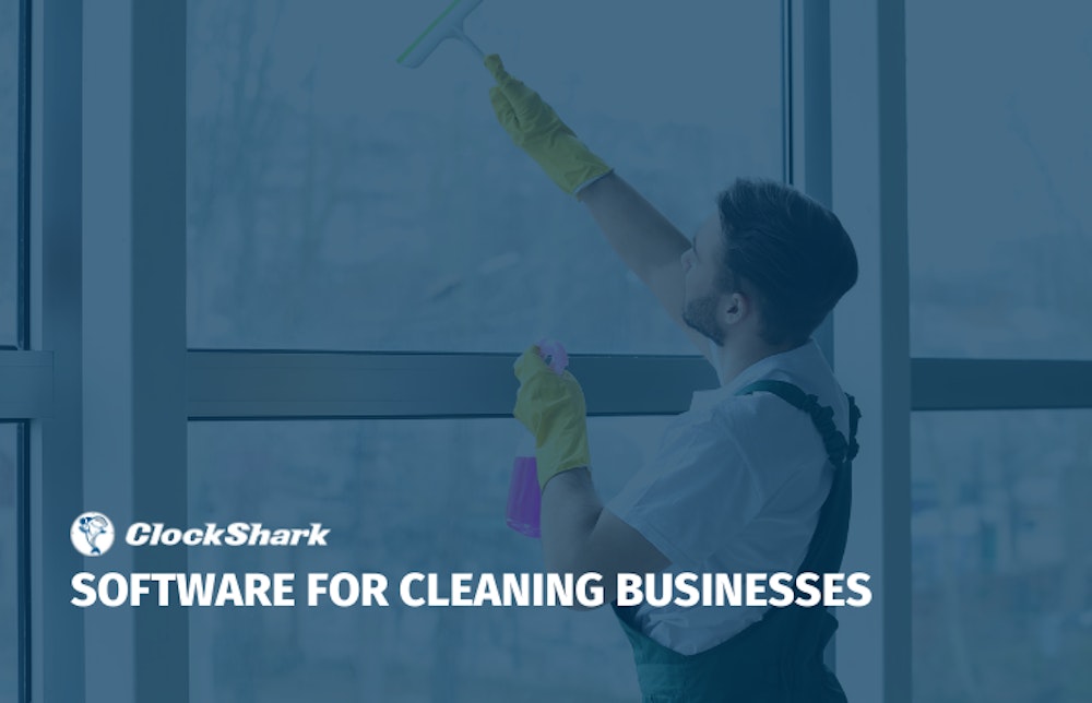 Time Tracking Software for Cleaning Companies | ClockShark
