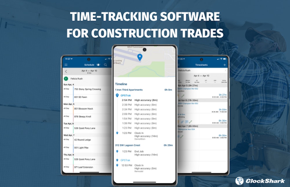 Benefits of Time-Tracking Software for Construction Trades