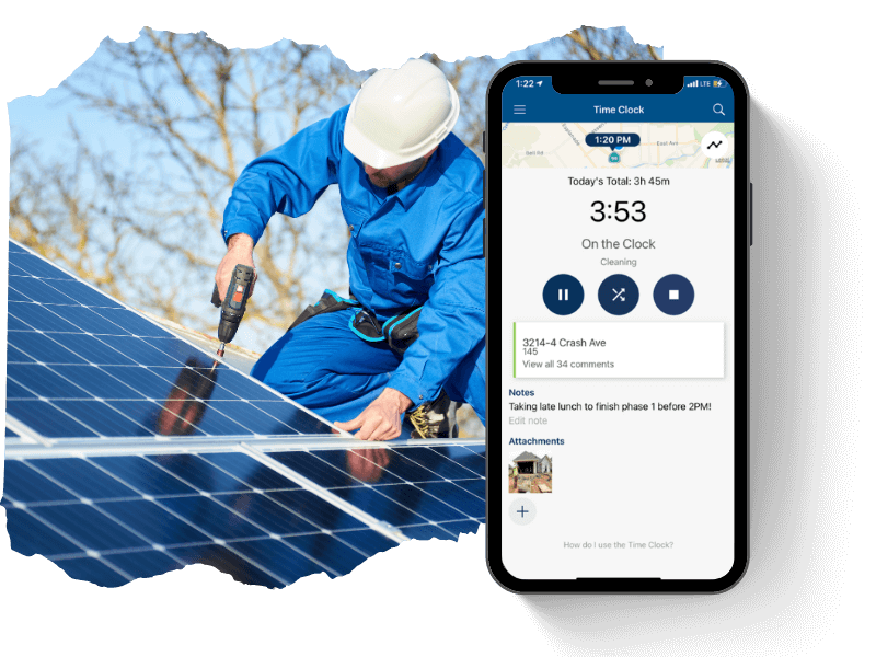 Solar Energy Time-Tracking Software | ClockShark