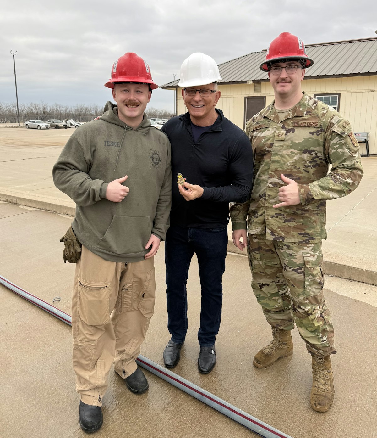 Connecting with Airmen at Goodfellow Air Force Base | Robert Irvine ...