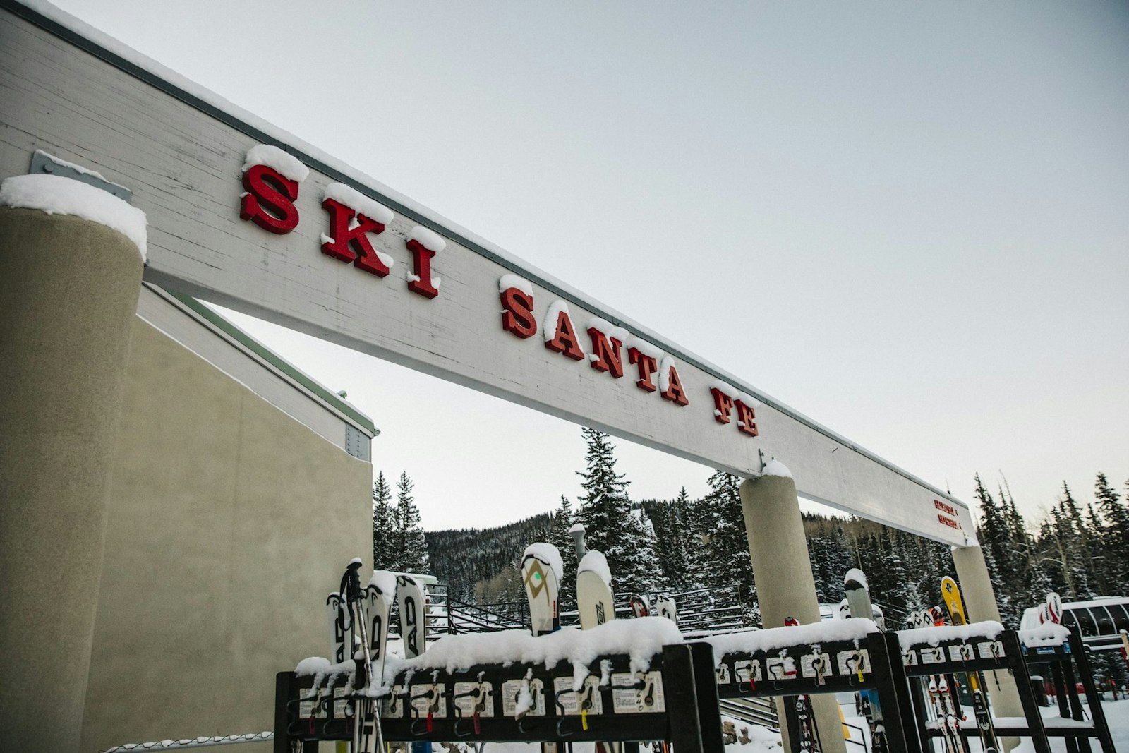 Skinning and Skiing in Northern New Mexico at the Resort the Abruzzo ...