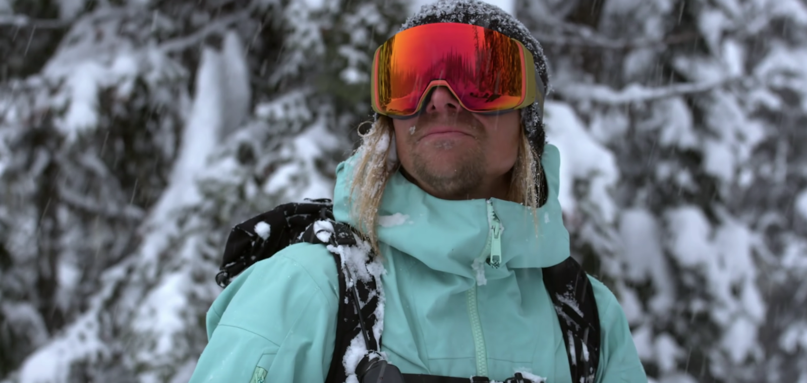 Mark Abma, Eric Hjorleifson, Chris Rubens enjoy a backcountry stakeout ...