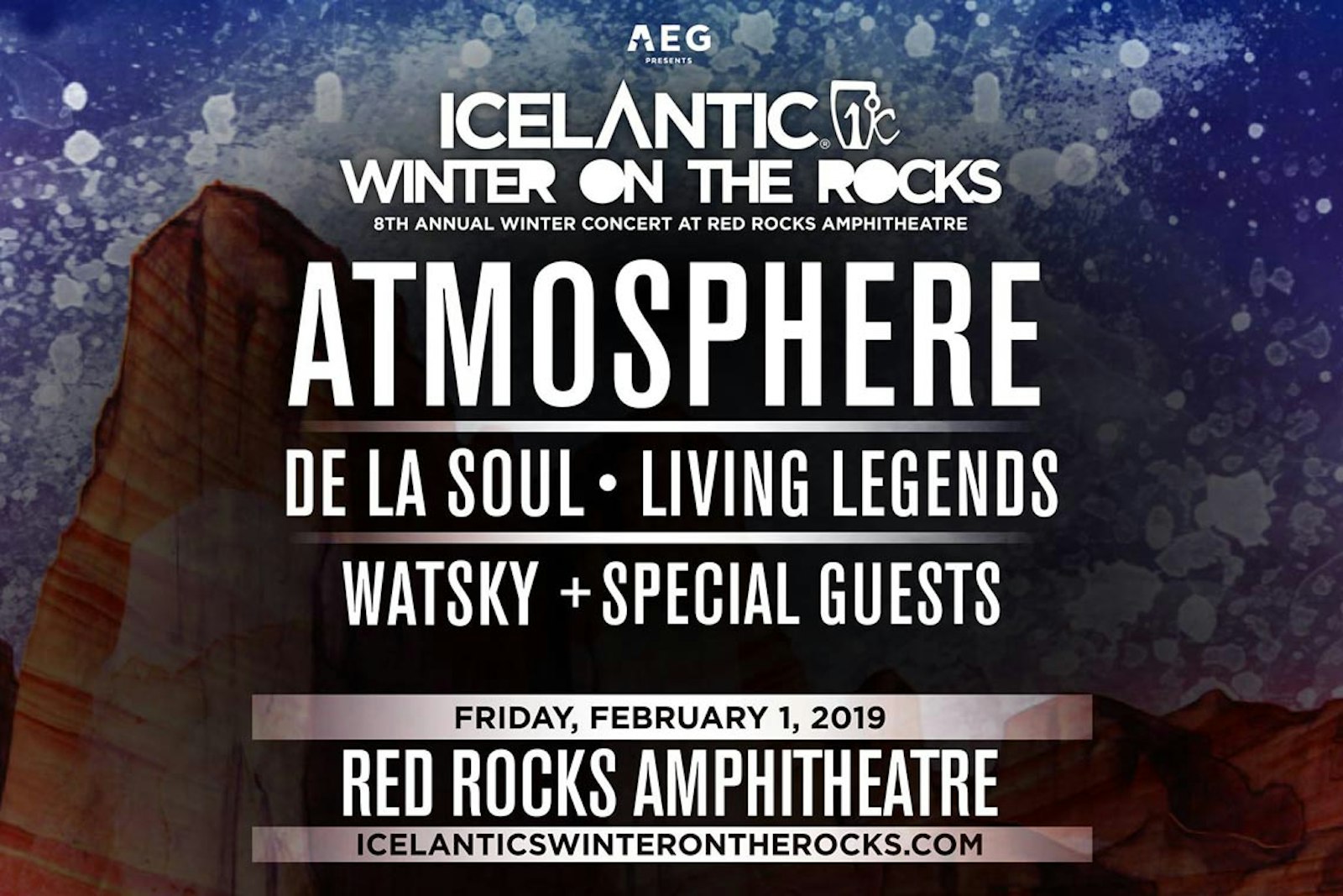 Winter on the Rocks: Top five things to bring to Red Rocks' only winter ...