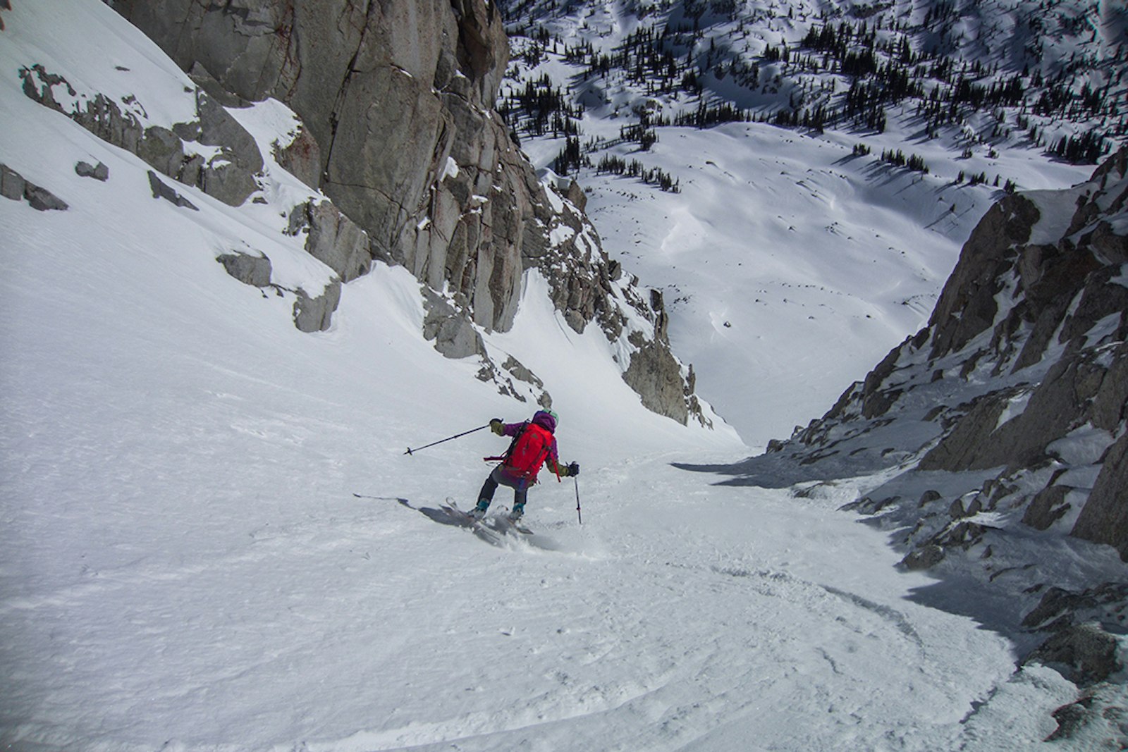 Caroline Gleich becomes first female to ski all 90 lines in Utah's "The ...