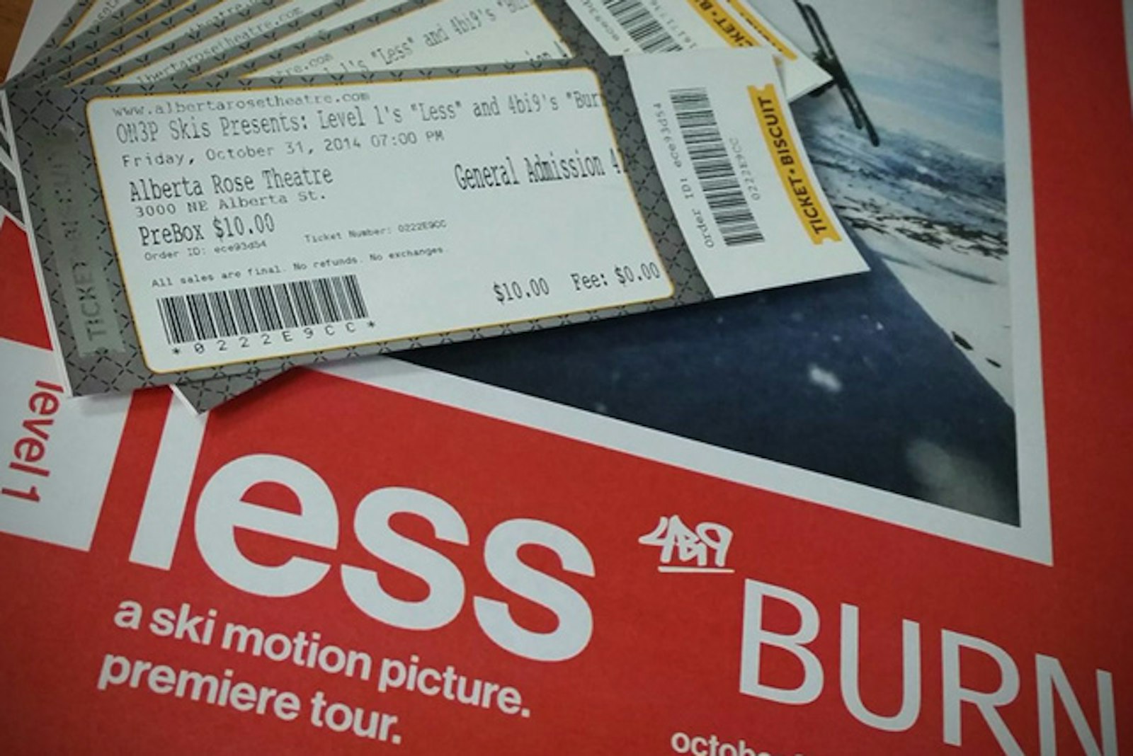 Catch Halloween screenings of Level 1's "less" and 4bi9's "Burn" in ...