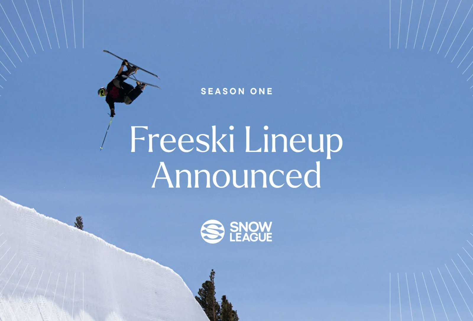The Snow League Drops Inaugural Halfpipe Ski Lineup for Winter 25/26