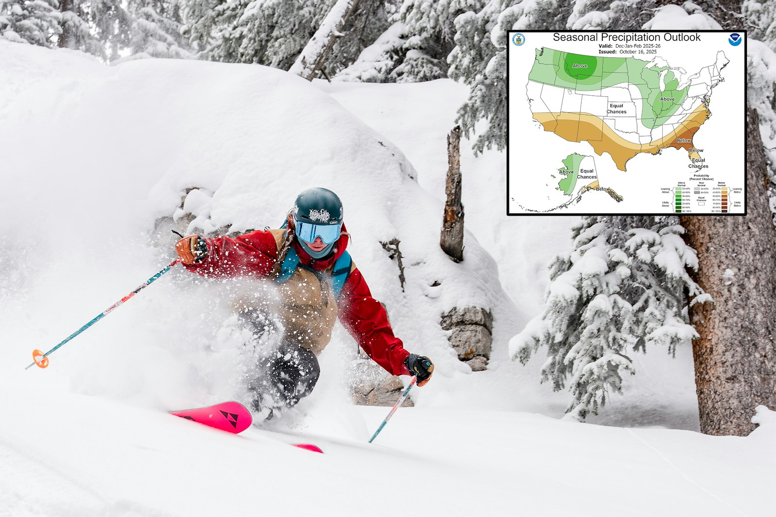 Where's the Snow? NOAA Drops Winter Prediction Updates