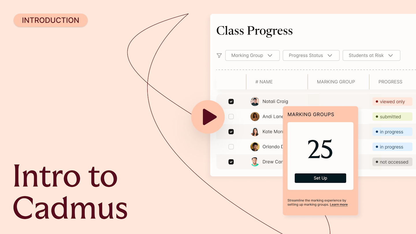 Video Tutorials | Cadmus
