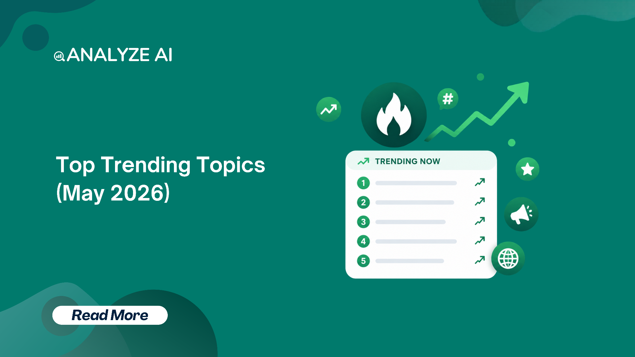 Top Trending Topics (May 2026)